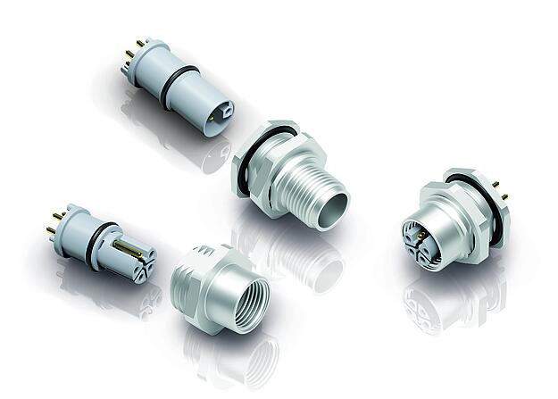 Compact, standardized connectivity for power supply binder