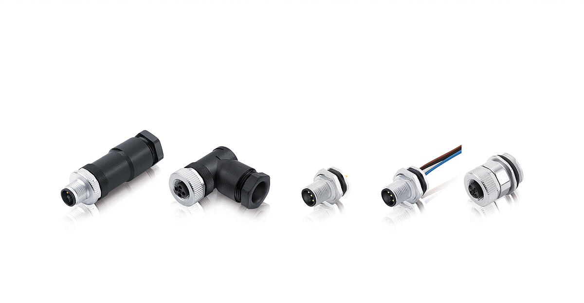 M12 Power Connectors Perfect for industrial applications