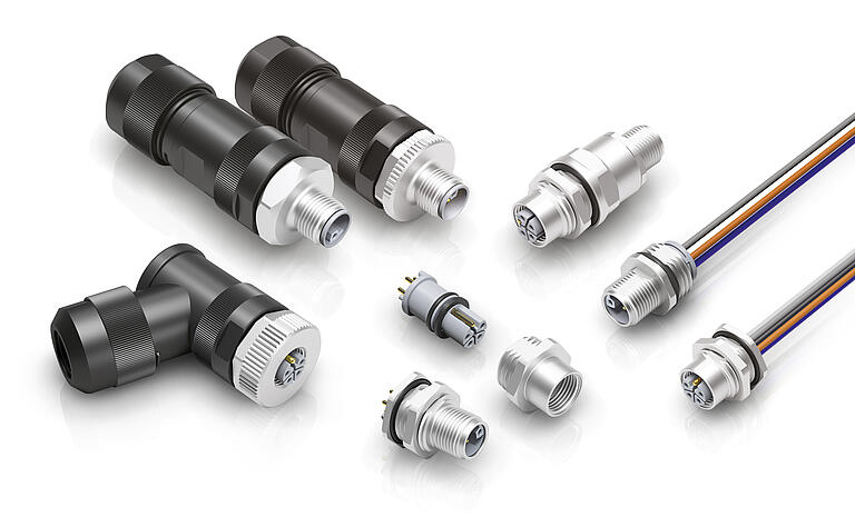 M12 Power Connectors Perfect for industrial applications