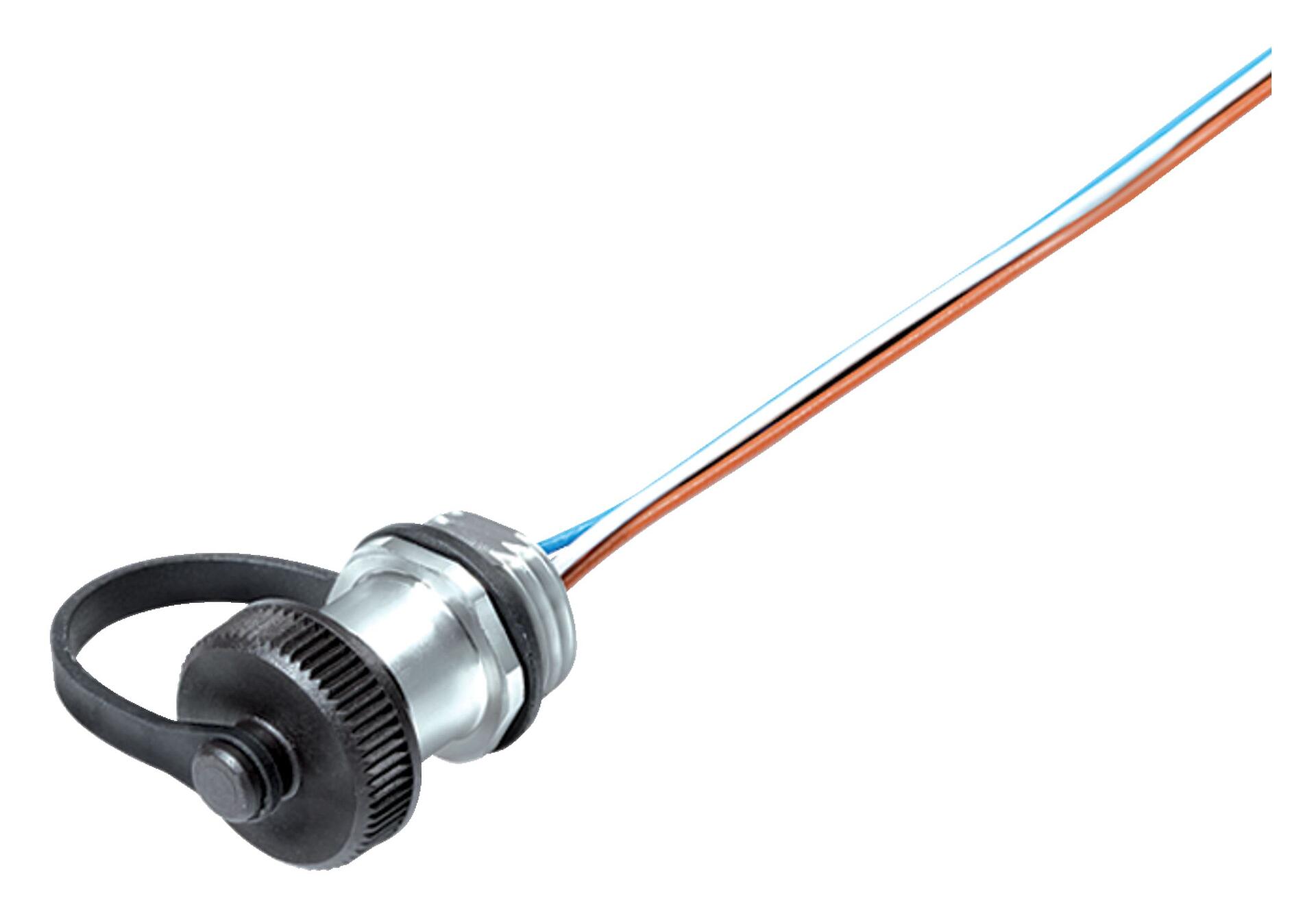 09 3432 284 04 | binder M12 Female panel mount connector, Contacts: 4 ...