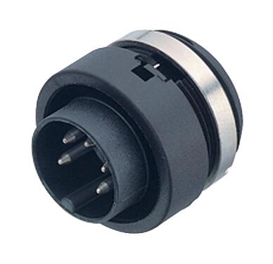99 0619 00 06 | binder Bayonet Male panel mount connector, Contacts: 6 ...