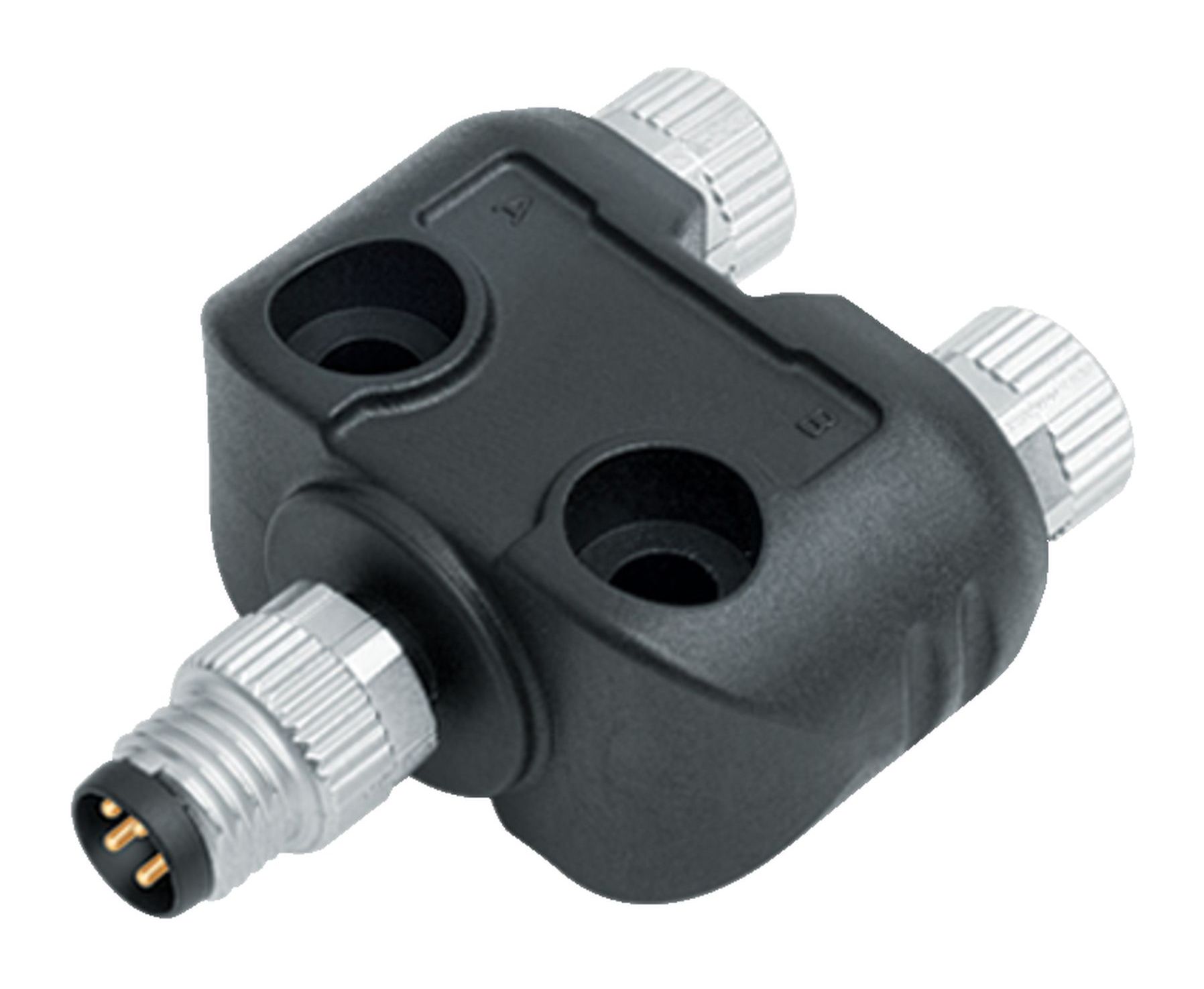 M8/M8,M8, Twin distributors, Y-distributor, male connector - 2 female ...