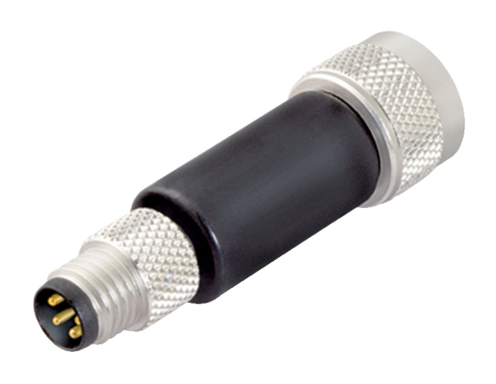 M12/M8, Adapter, IP67, unshielded, Contacts: 3 | 09 5283 00 03