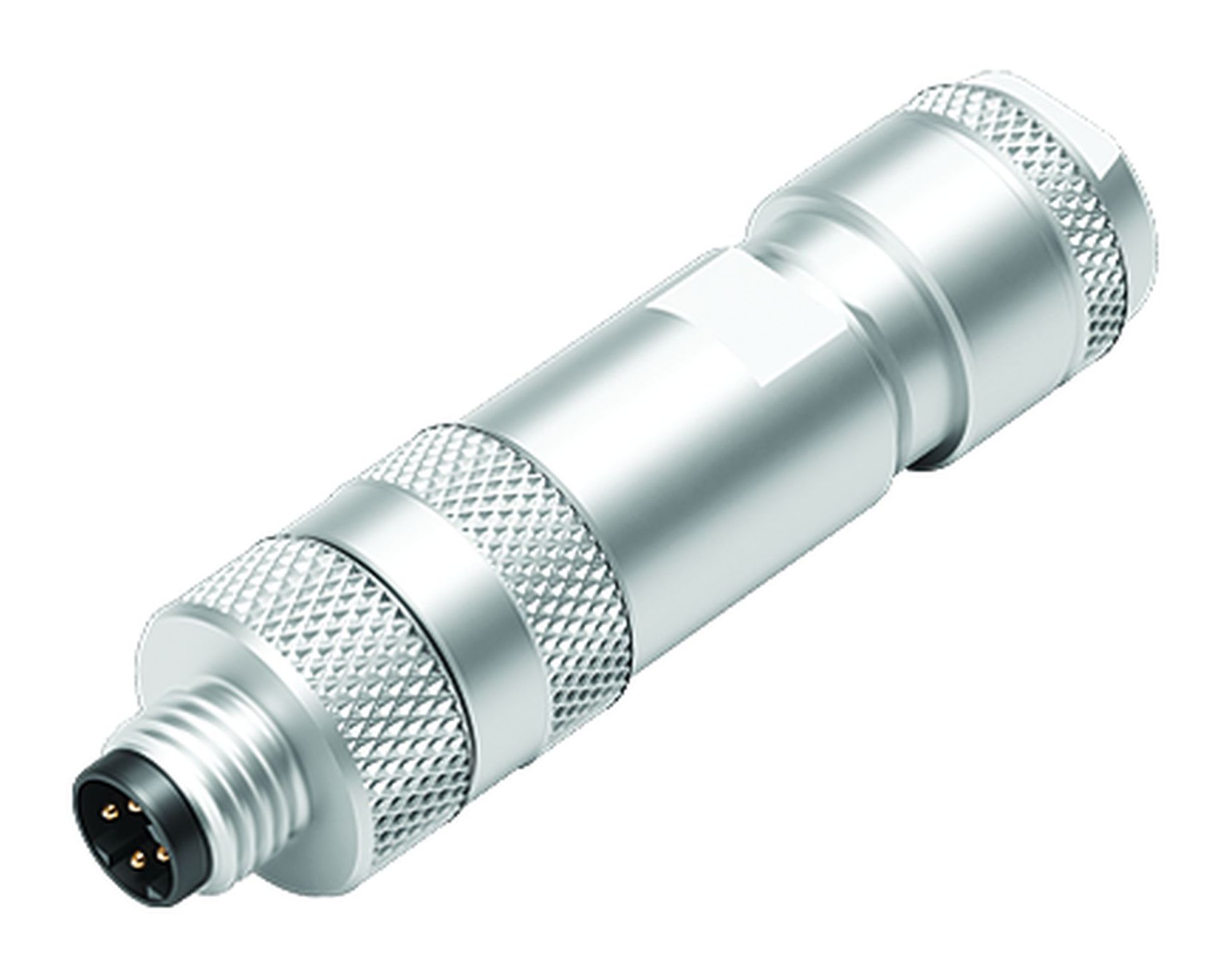 M8, Male cable connector, IP67, shieldable, Contacts: 4 | 99 3369 100 04