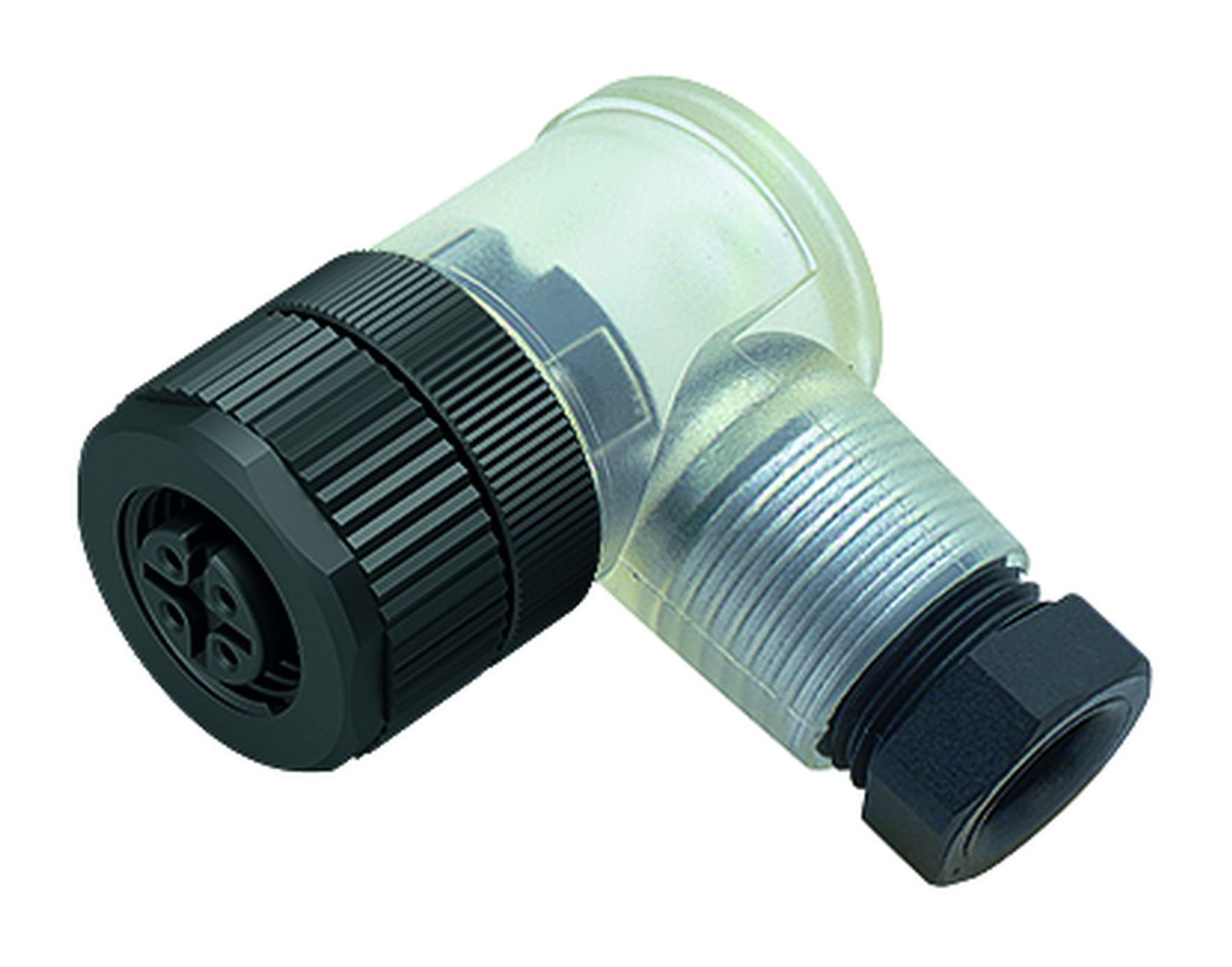 99 0430 20 04 | binder M12 Female angled connector, Contacts: 4, 4.0-6. ...