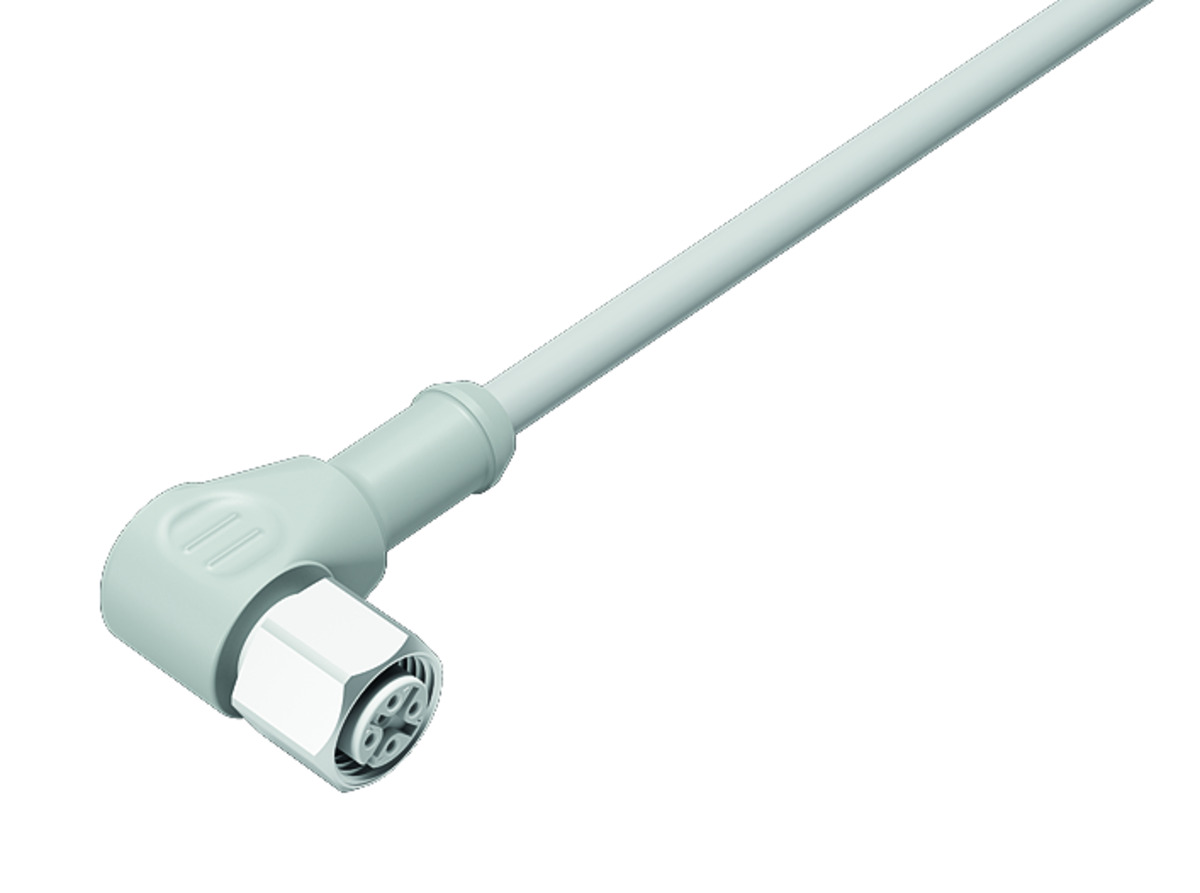77 3734 0000 40405-0200 | binder M12 Female angled connector, Contacts ...