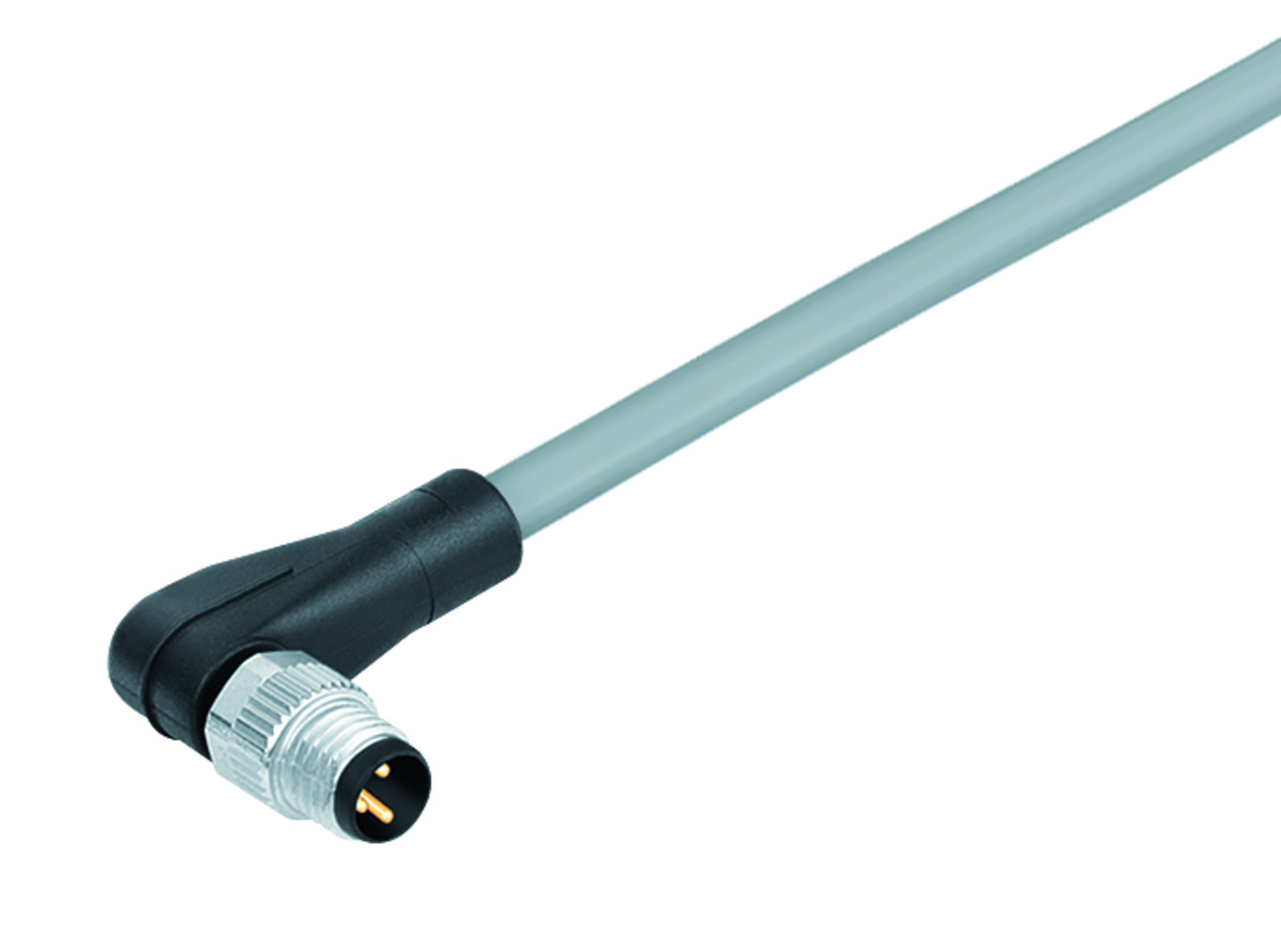 77 3403 0000 20012-0200 | binder M8 Male angled connector, Contacts: 12 ...