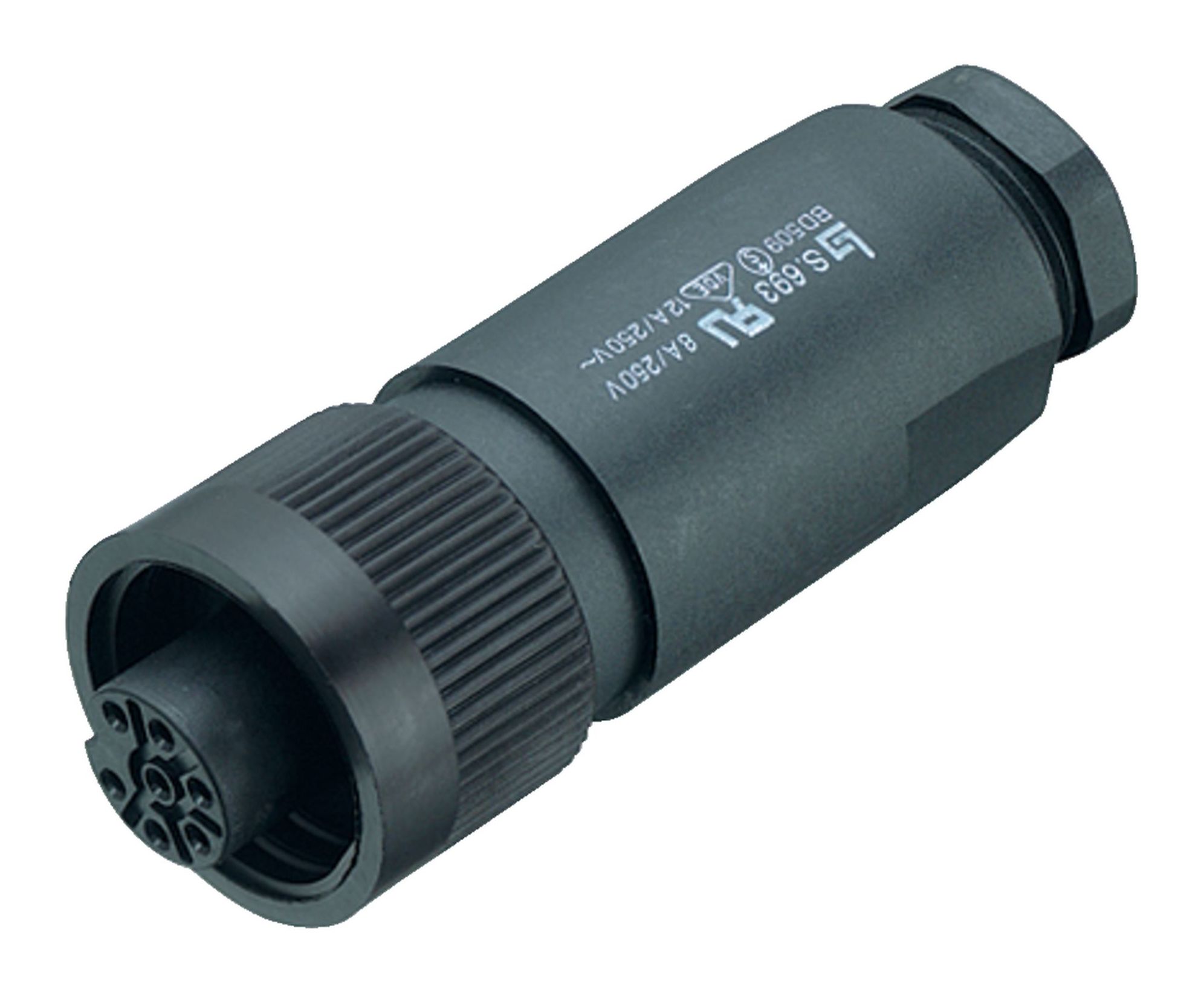 99 4226 110 07 | binder RD24 Female cable connector, Contacts: 6+PE, 8. ...