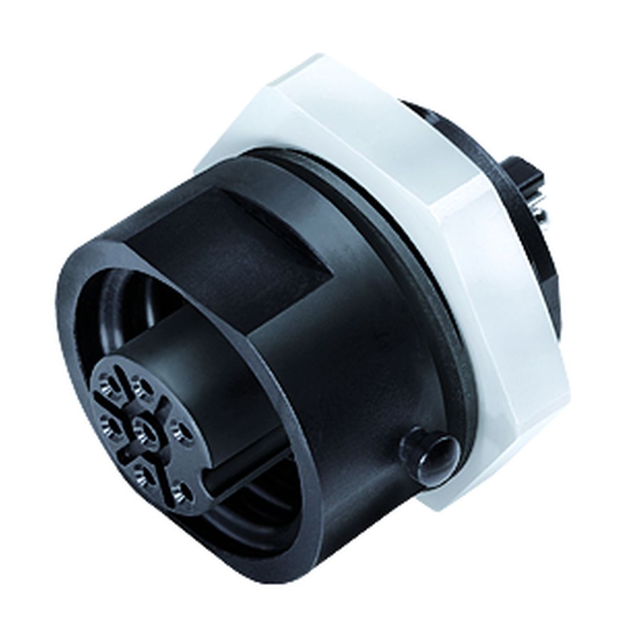 09 4220 150 07 | binder RD24 Female panel mount connector, Contacts: 6 ...