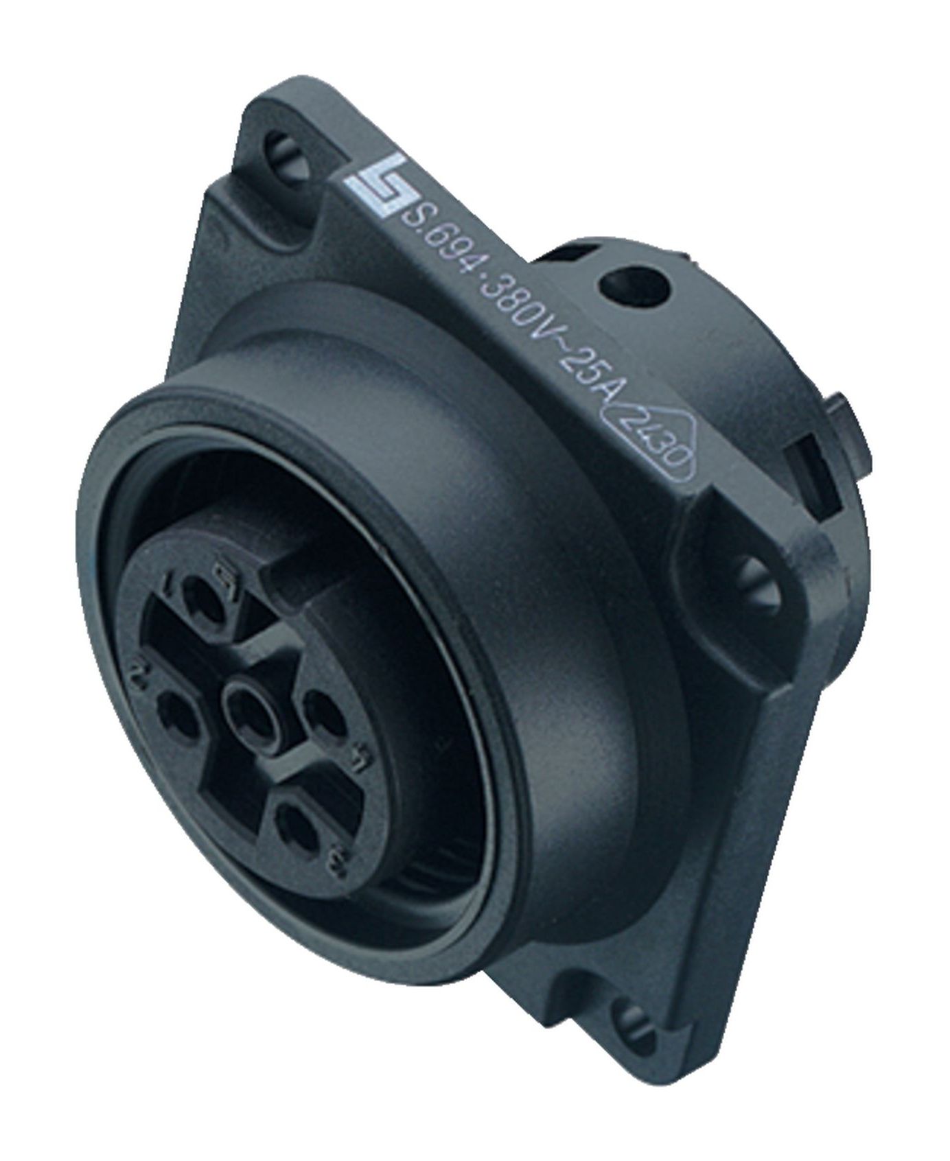 99 0720 00 13 | binder RD30 Female panel mount connector, Contacts: 12 ...