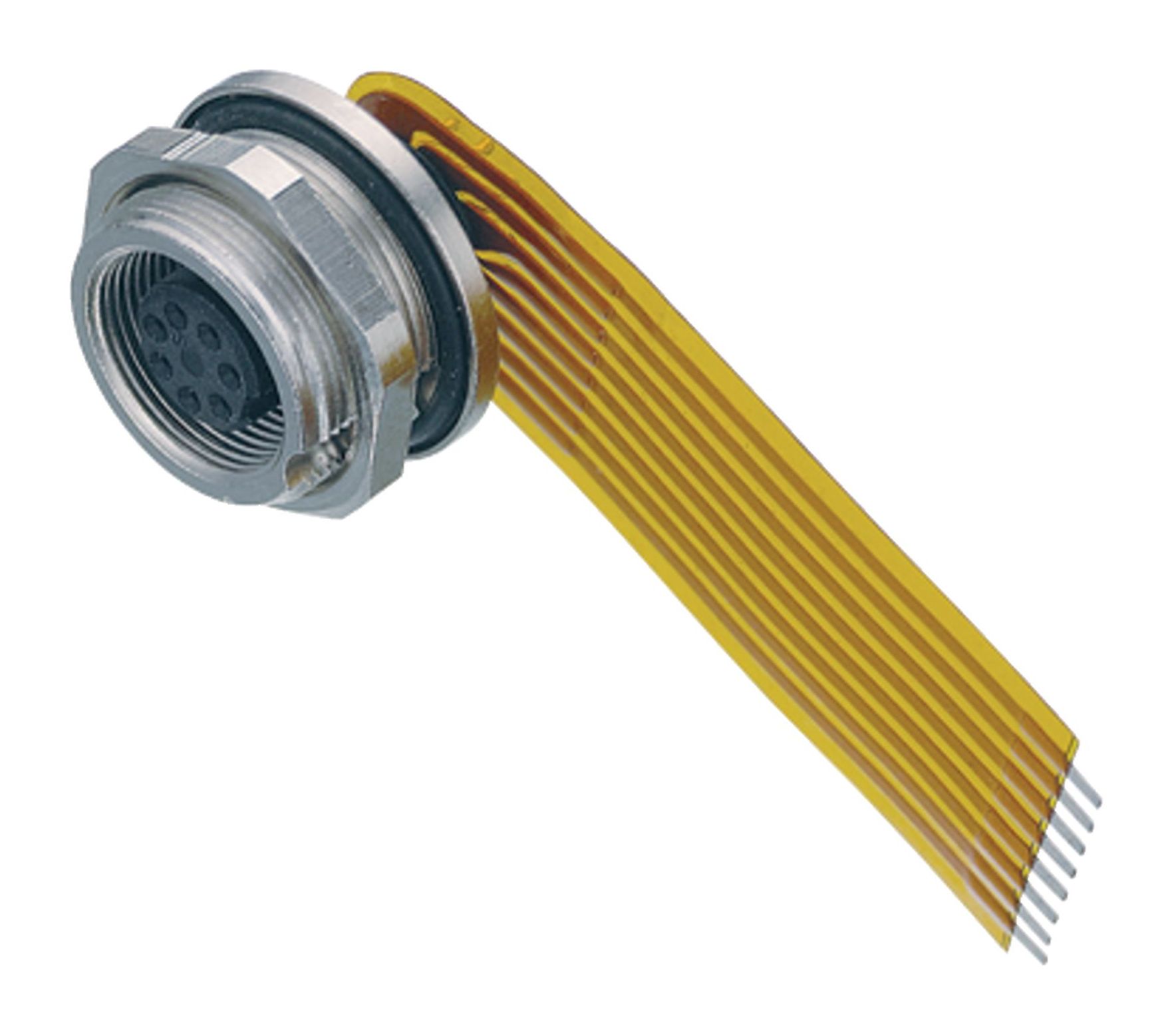 09 0428 65 08 | binder M9 Female panel mount connector, Contacts: 8 ...